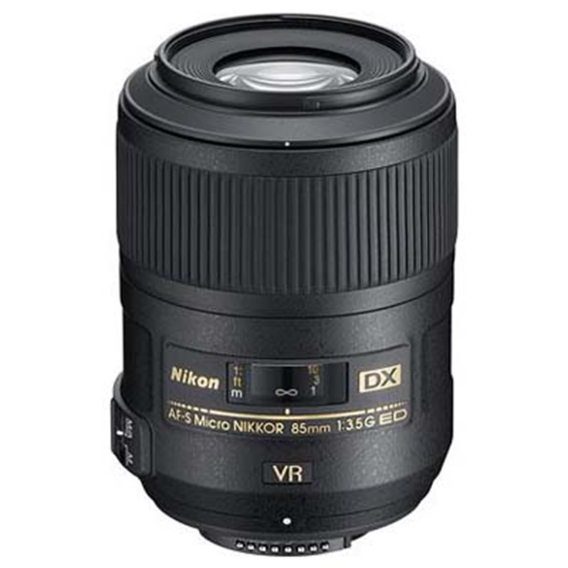 Nikon 85mm f3.5 G ED AF-S VR DX Micro Nikkor Lens | Wex Photo Video