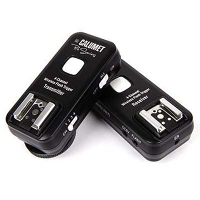 Calumet Pro Series 4 Channel Wireless Flash-Trigger Kit - Nikon fit ...