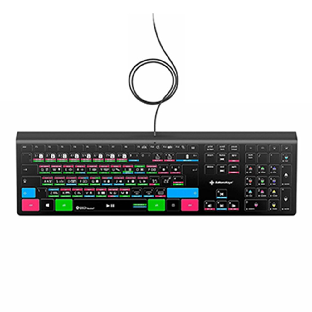 Editors Keys DaVinci Resolve 16 Backlit Keyboard - Windows - UK | Wex ...