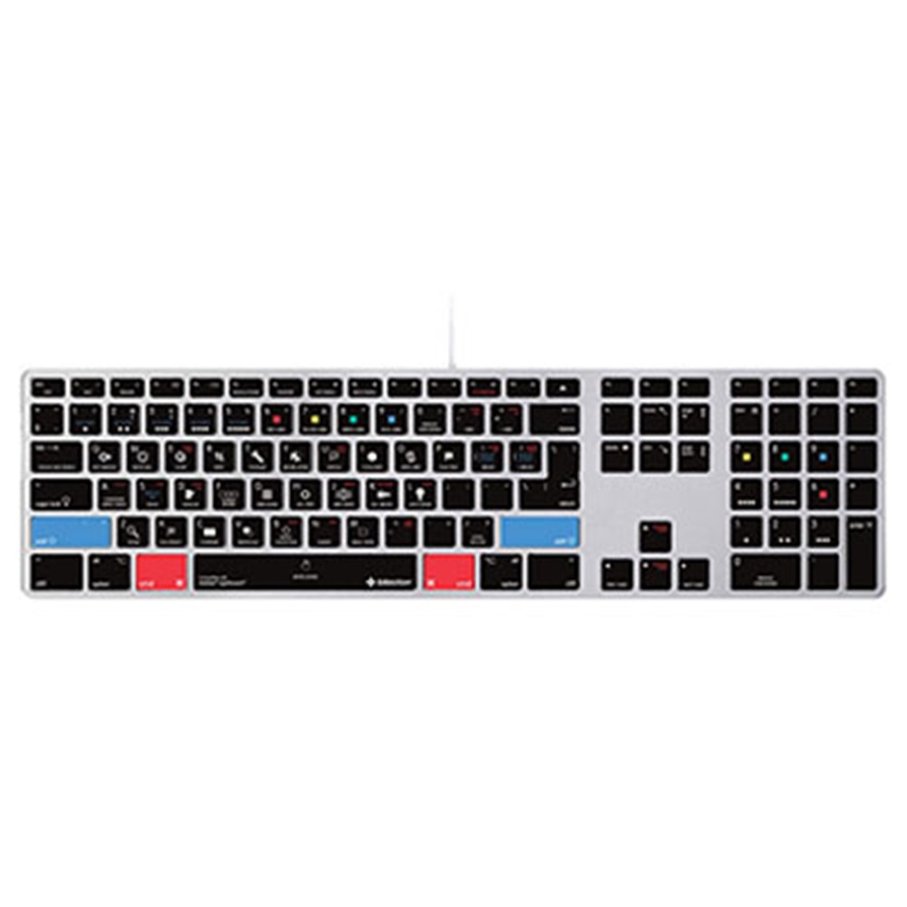 Editors Keys Adobe Lightroom Keyboard Cover for iMac Wired Keyboard ...