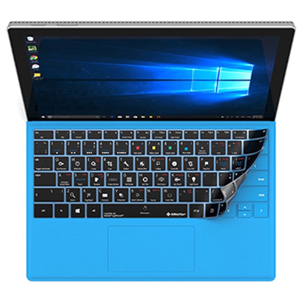 Editors Keys Adobe Lightroom Keyboard Cover for Surface Pro | Wex Photo ...