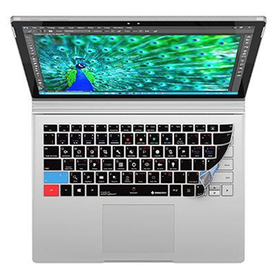 Editors Keys Adobe Lightroom Keyboard Cover for Surface Book | Wex ...