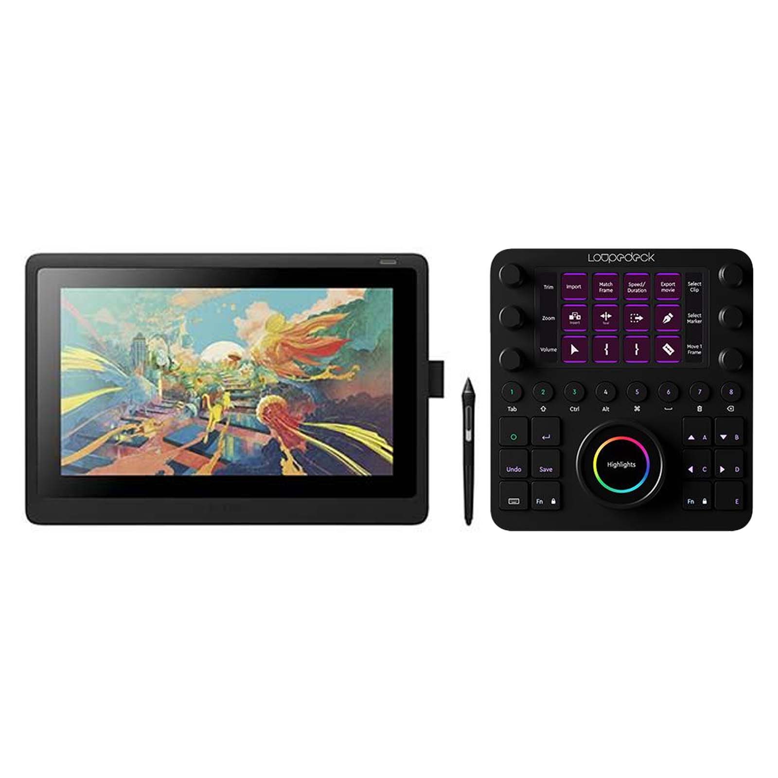 Wacom Cintiq 16 and Loupedeck CT Bundle | Wex Photo Video