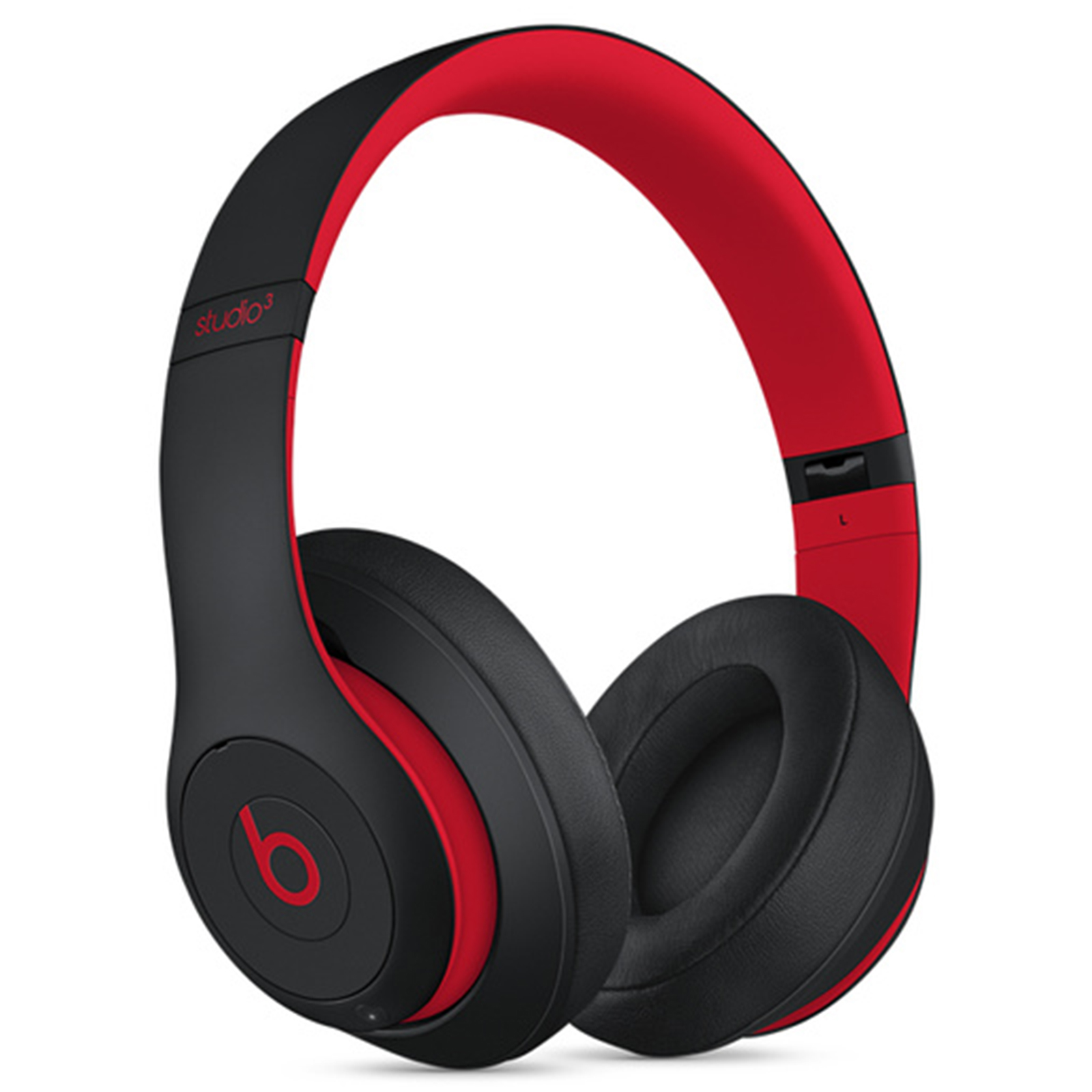 Beats Headphones Wireless Studio 3 Over Ear Decade - Black | Red | Wex ...