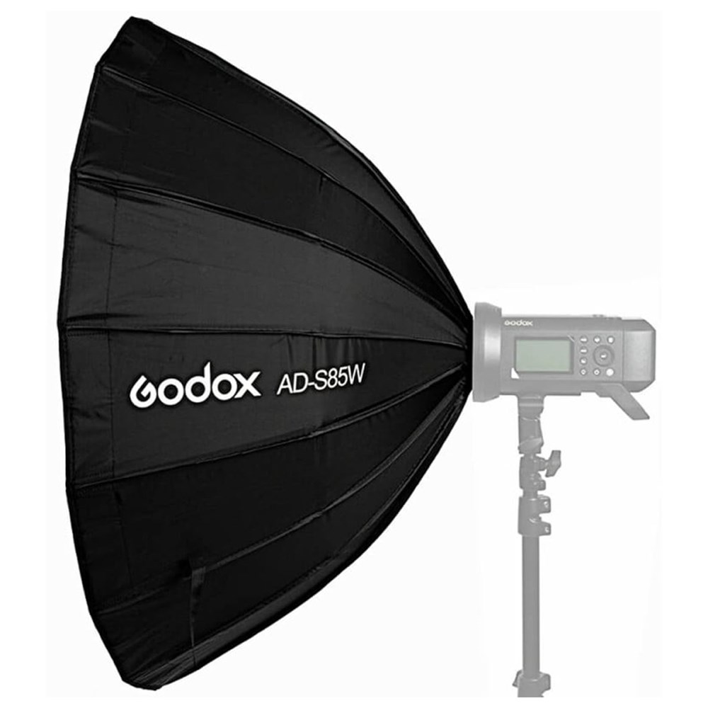 Godox AD-S85W - Parabolic Softbox White 85cm For AD400 PRO / AD300 PRO ...
