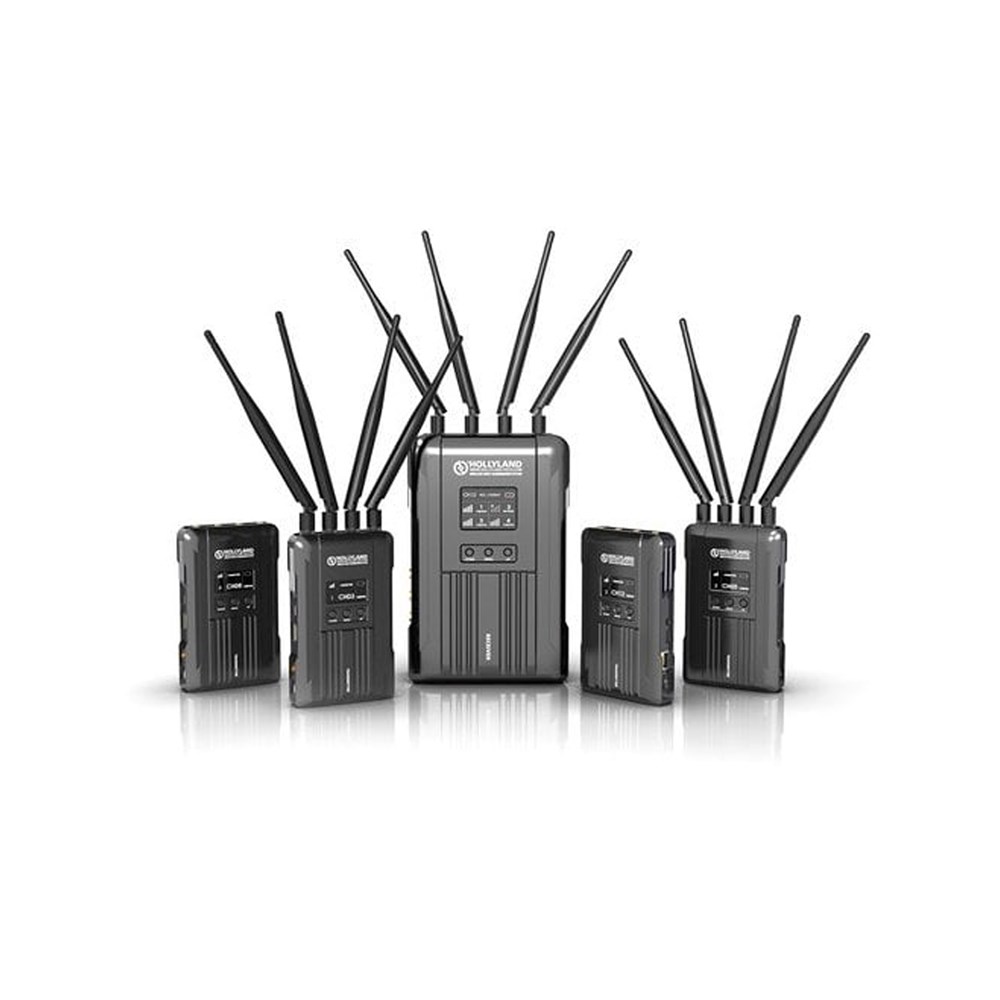 Hollyland Syscom 421 4 with 1 Receiver 1800ft Video.Audio Transmission ...