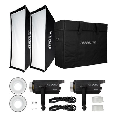 NanLite FS 300B 2-Head Kit | Wex Photo Video