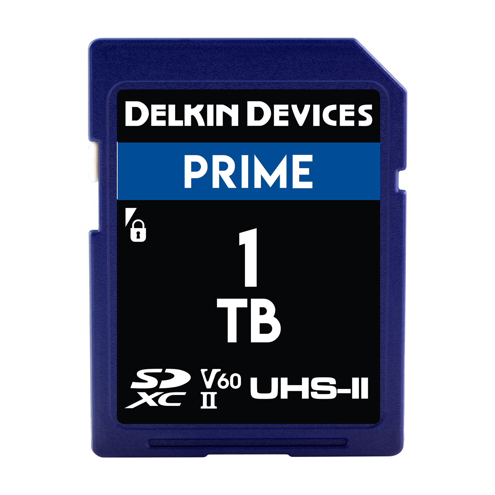 Delkin Devices 1 TB Prime UHS-II V60 SDXC Memory Card | Wex Photo Video