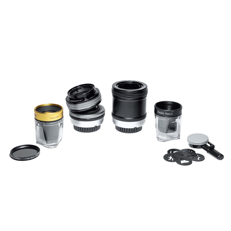 Lensbaby Twist 60 Lens + Double Glass II Optic Swap Kit for Canon RF ...