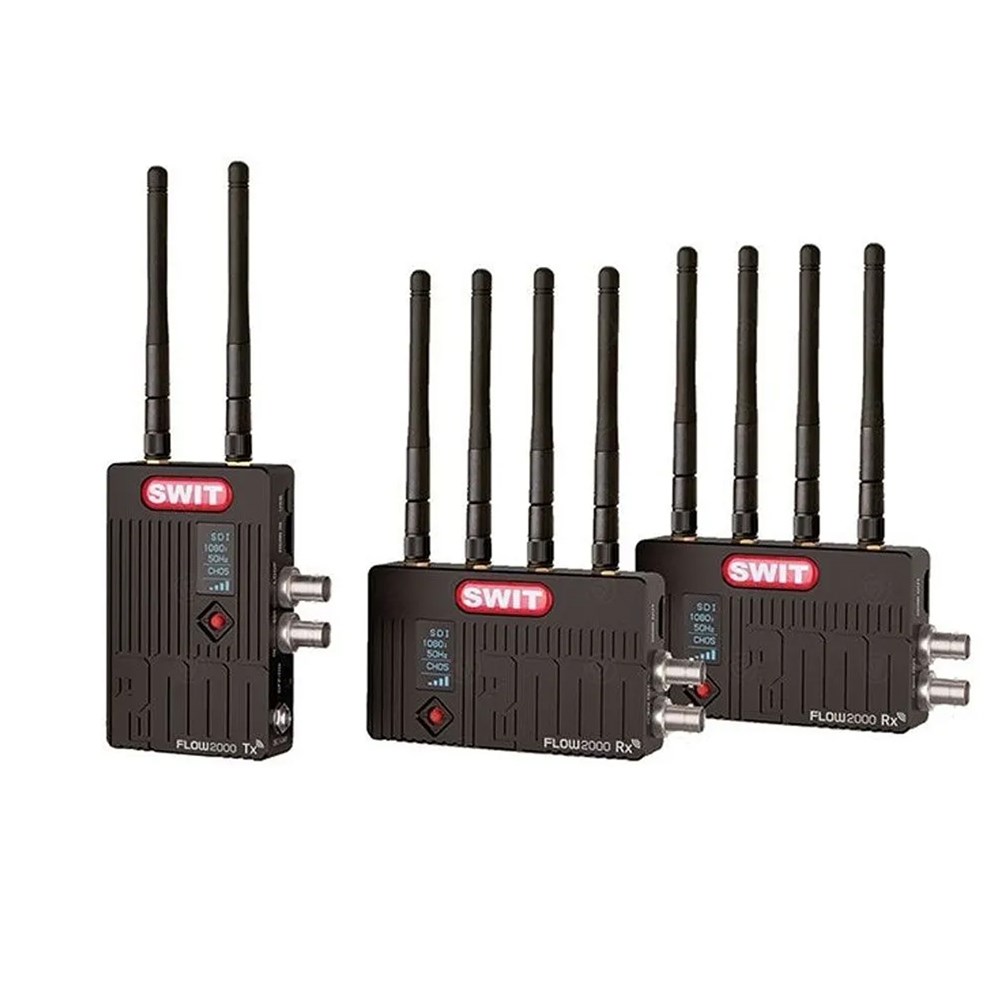 Swit FLOW2000 TX and 2RX SDI and HDMI System - Twin Receiver Kit | Wex ...