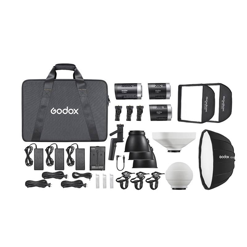 Godox ML60 & ML30Bi Three-Head LED Lighting Kit | Wex Photo Video