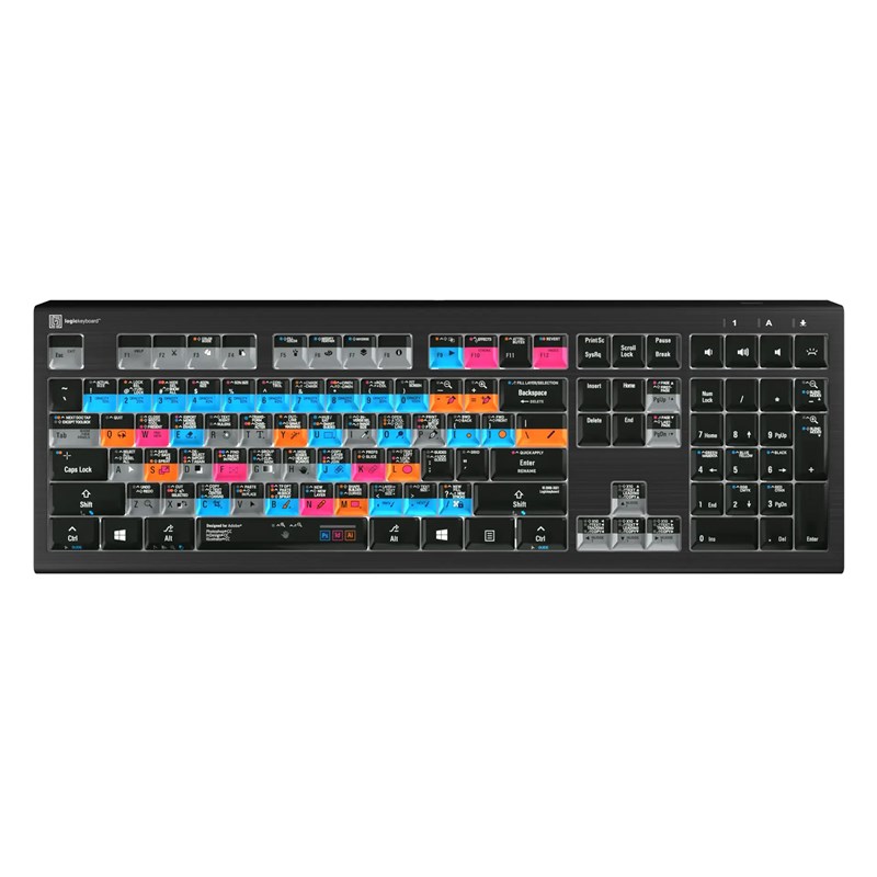 Logickeyboard Adobe Graphic Designer Astra 2 PC Keyboard | Wex Photo Video
