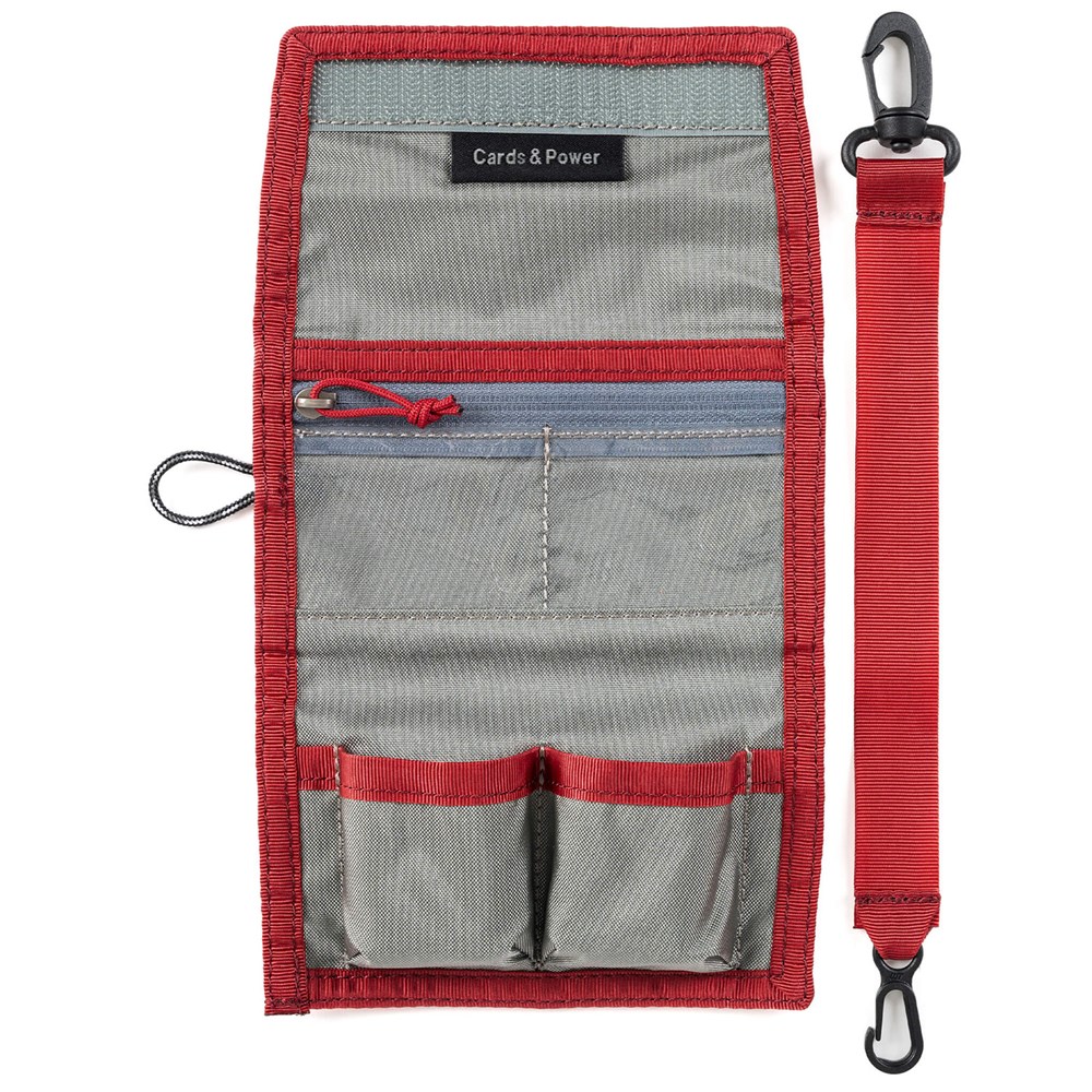 Think Tank Cards & Power Wallet V2.0 - Chili Pepper Red | Wex Photo Video