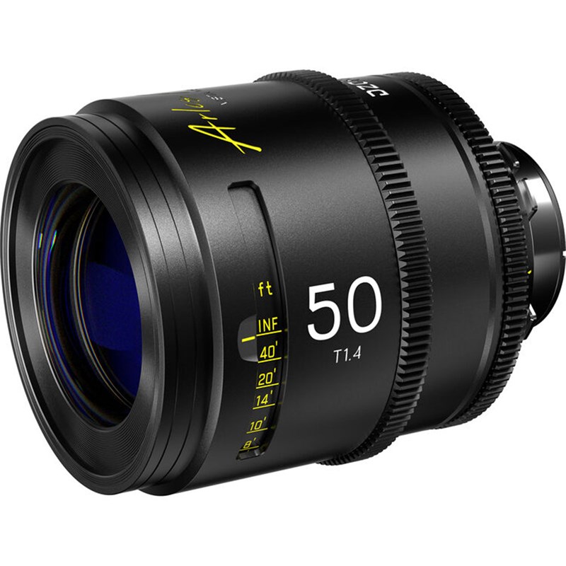 DZOFILM Arles 50mm FF/VV Prime Cine Lens for PL mount - Feet | Wex ...