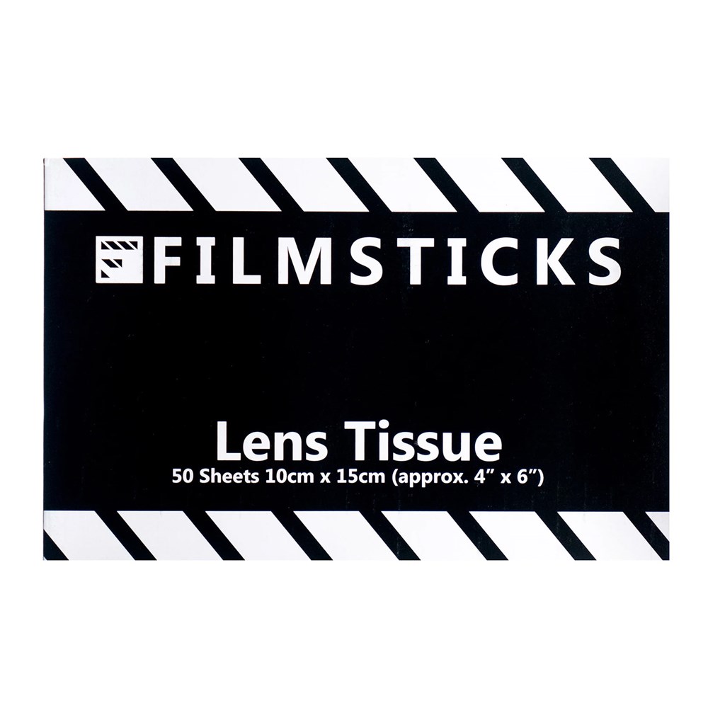 Filmsticks Lens Tissue Disposable Pack - 50 sheets | Wex Photo Video