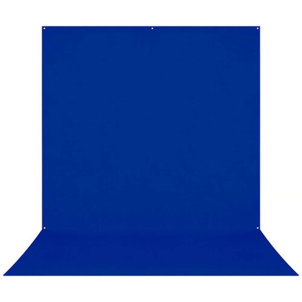 Westcott Wrinkle-Resistant Backdrop - Royal Blue / Chroma-Key Blue - 8 ...