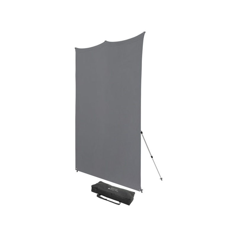 Westcott X-Drop Pro Wrinkle-Resistant Backdrop Kit - Neutral Gray - 8 x ...