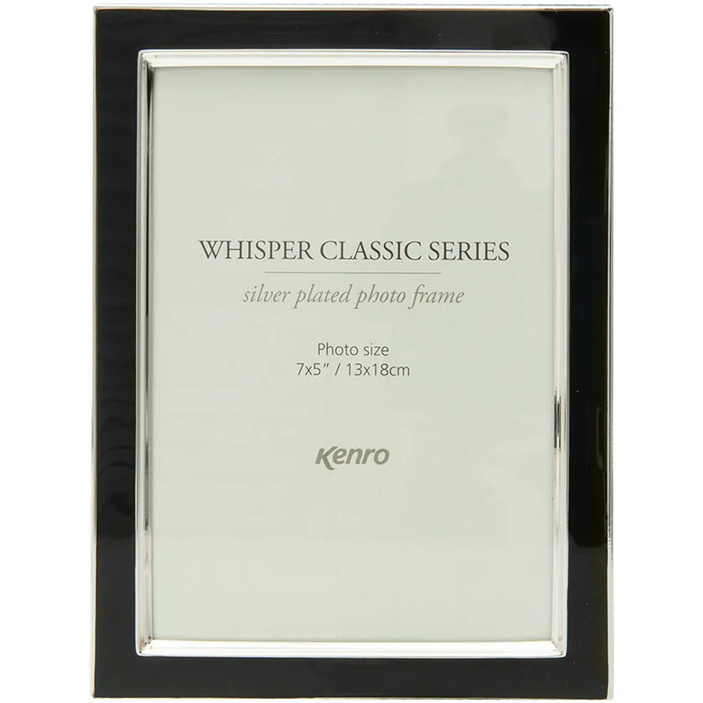 Kenro Whisper Classic inlay Photo Frame 7x5'' - Black | Wex Photo Video