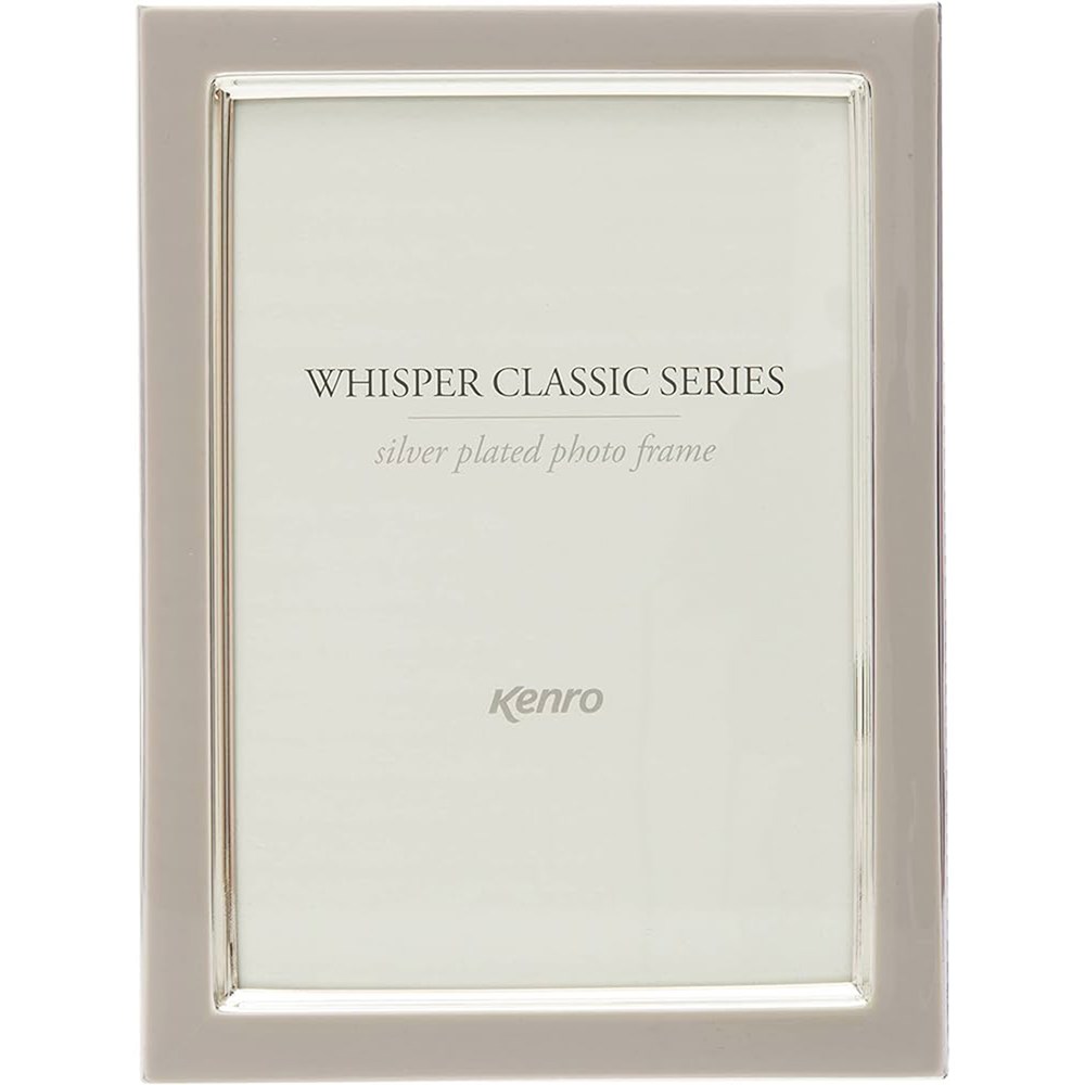 Kenro Whisper Classic inlay Photo Frame 8x6'' - Grey | Wex Photo Video