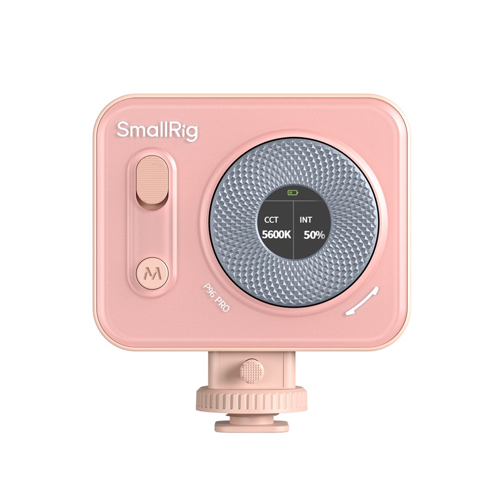 SmallRig Vibe P96 Pro mini LED Video Light (Pink) 4786 | Wex Photo Video