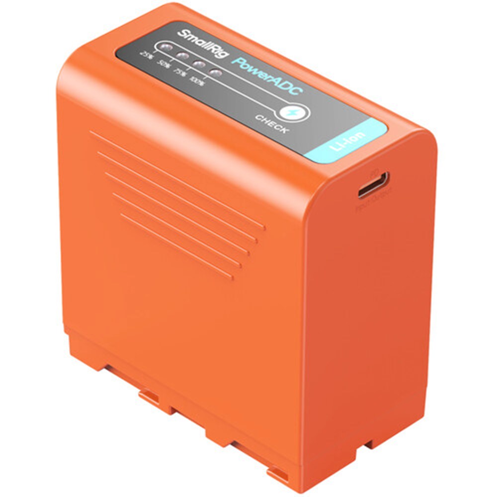 SmallRig NP-F970 USB-C Rechargeable Camera Battery (Orange) 4972 | Wex ...