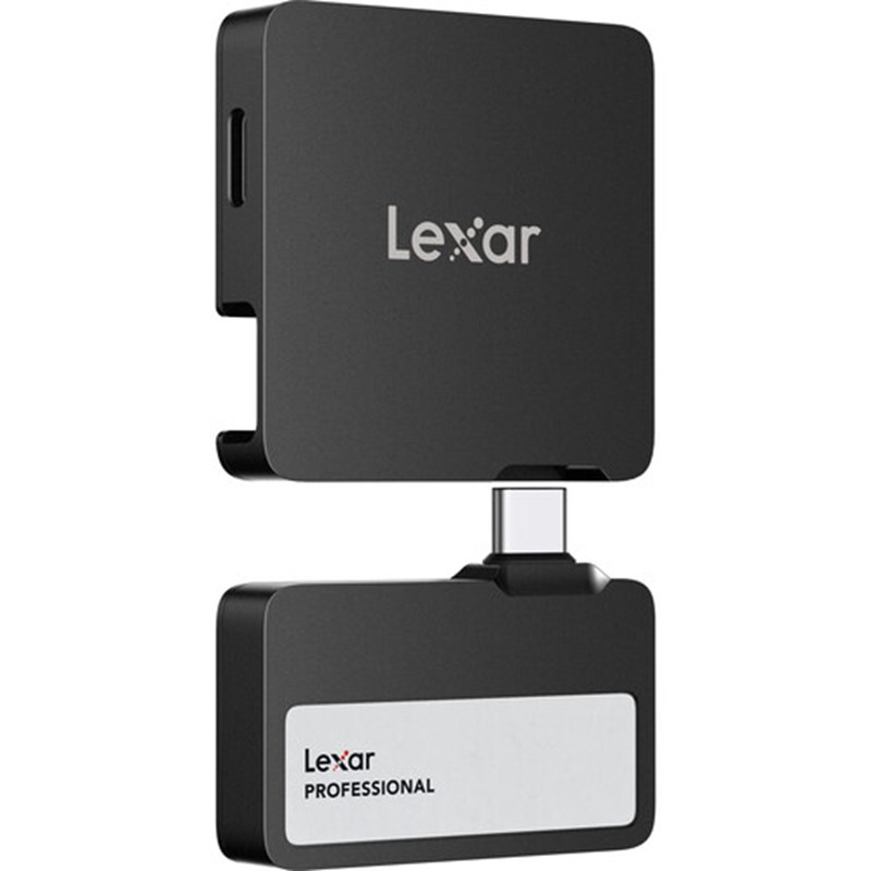 Lexar SL400 Go Portable SSD 2TB with Hub Black | Wex Photo Video