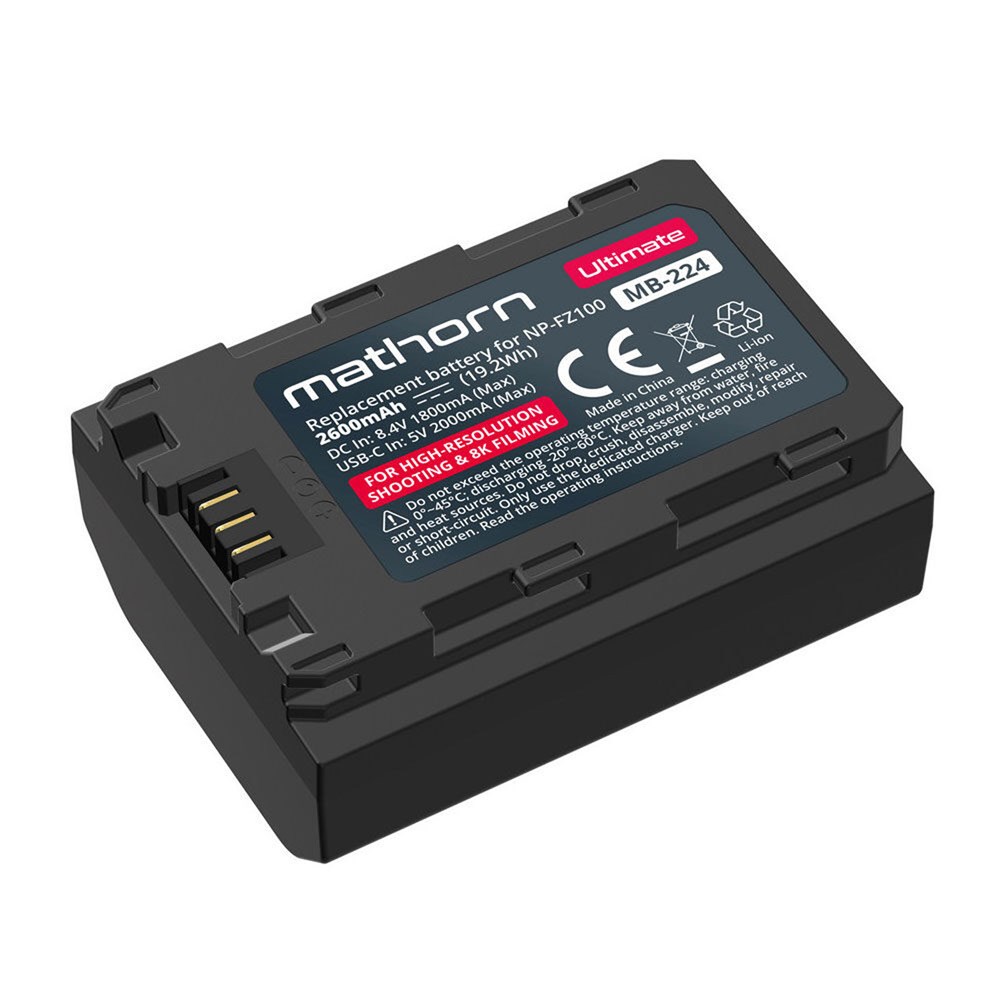 Mathorn MB-224 Ultimate Battery (Sony NP-FZ100) | Wex Photo Video