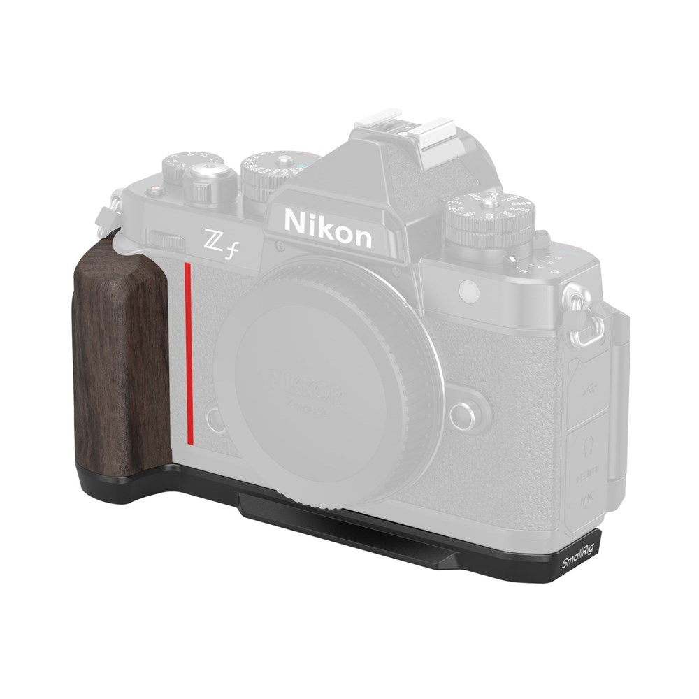 SmallRig L-Shape Mount Plate with Wooden Handle for Nikon Z f 4801 ...