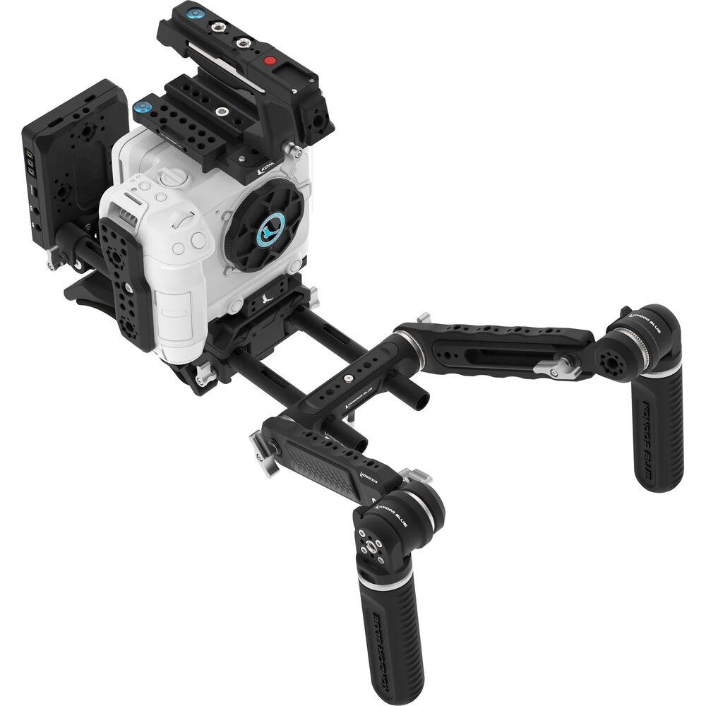 Kondor Blue Ultimate Rig MKII for Canon C70 Gold Mount - Raven Black ...