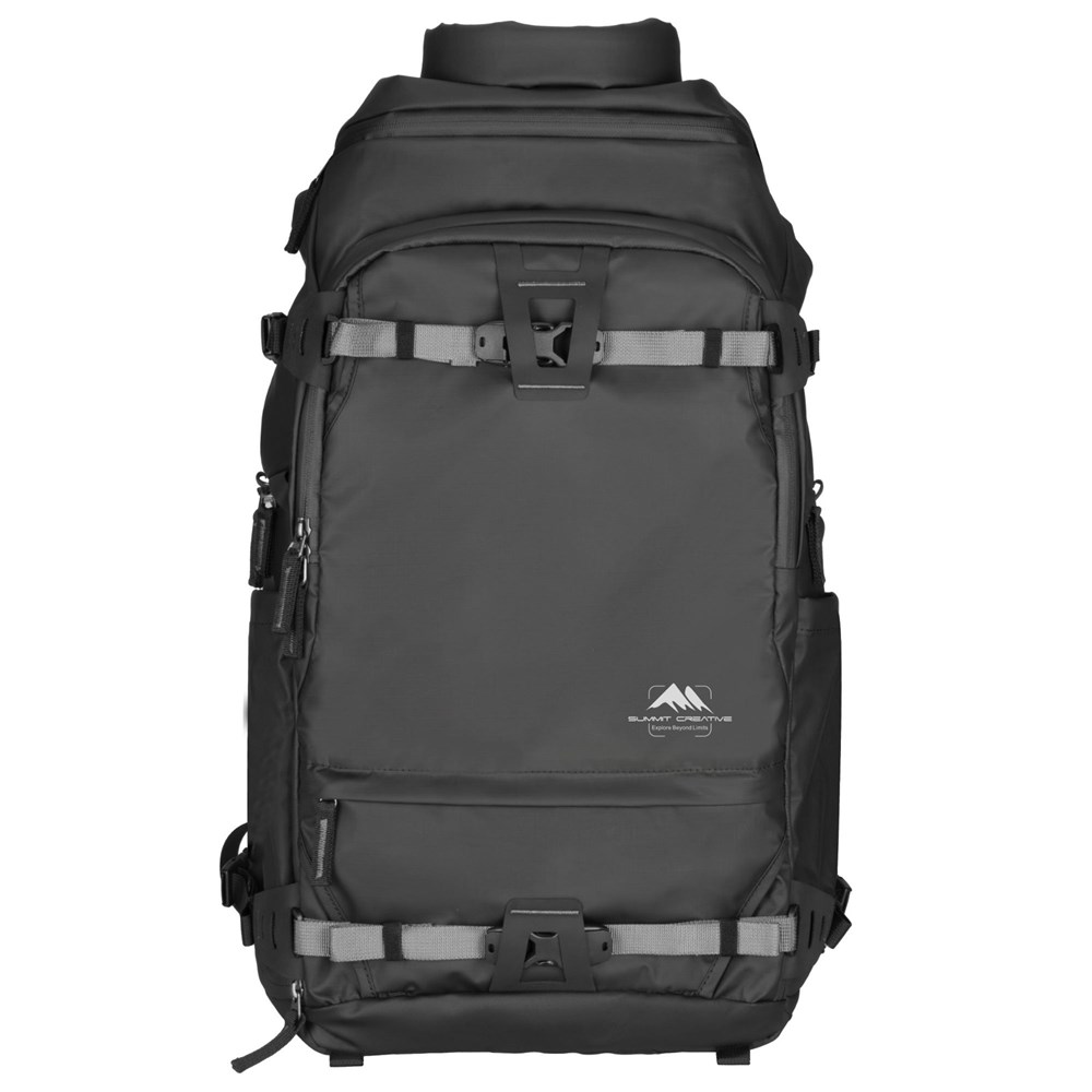 Summit Creative Large Rolltop Camera Backpack Tenzing 40L - Black | Wex Photo Video