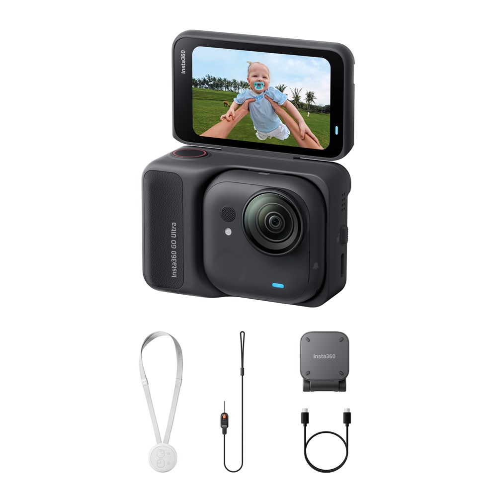 Insta360 GO Ultra Midnight Black Standard Bundle | Wex Photo Video