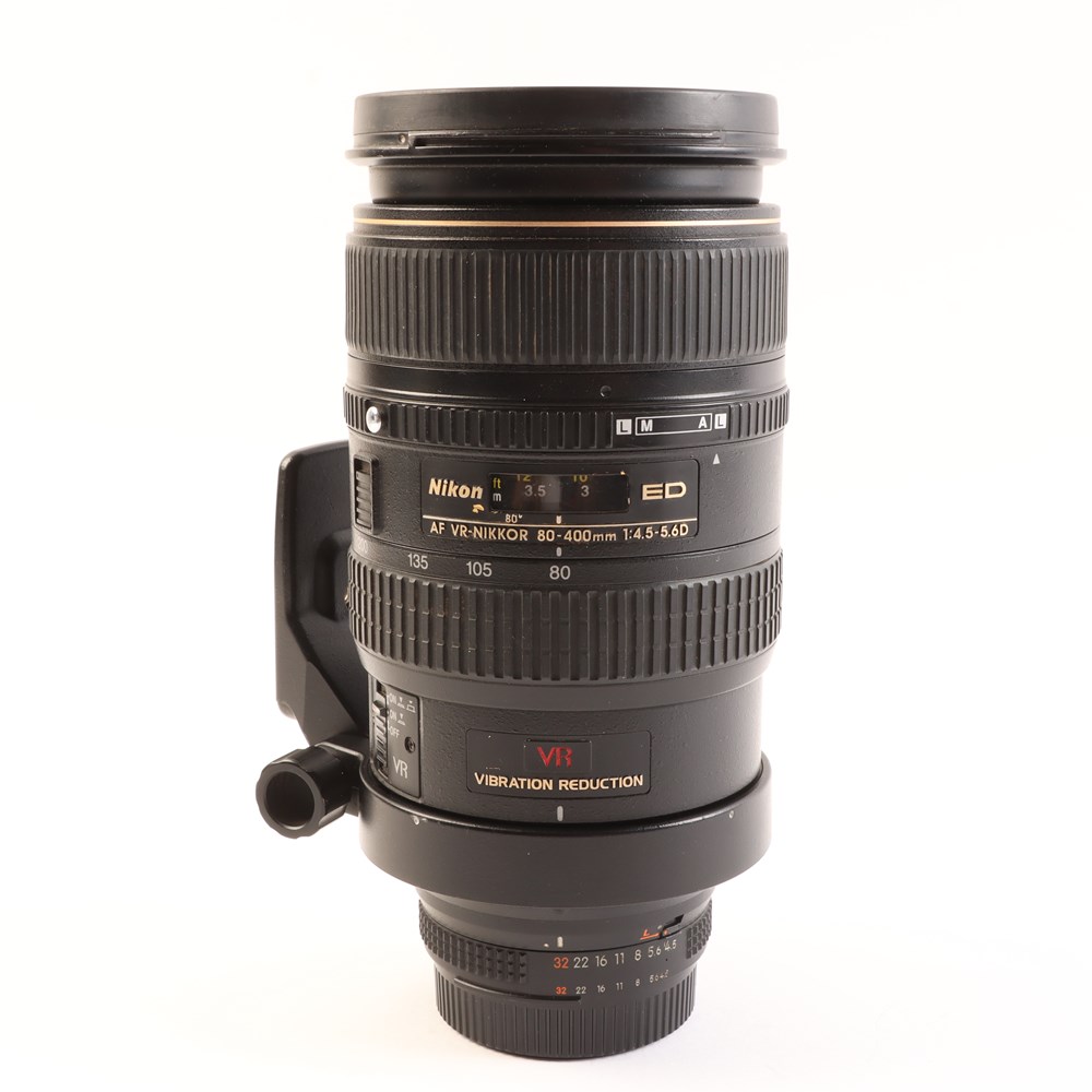 USED Nikon 80-400mm f4.5-5.6 D AF VR Lens | Wex Photo Video
