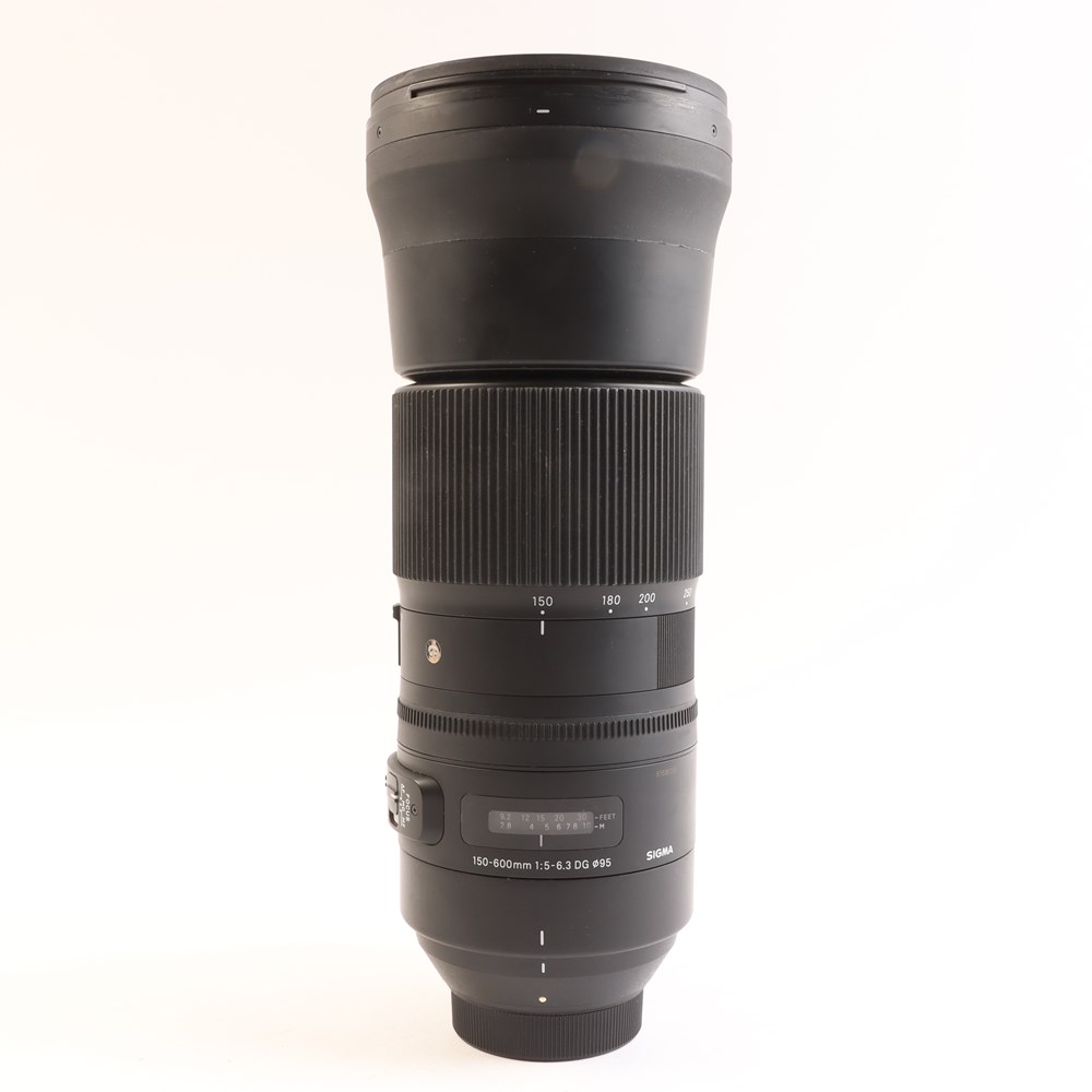 USED Sigma 150-600mm f5-6.3 Contemporary DG OS HSM Lens for Nikon F ...