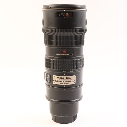 USED Nikon 70-200mm f2.8 G AF-S VR IF ED Lens | Wex Photo Video