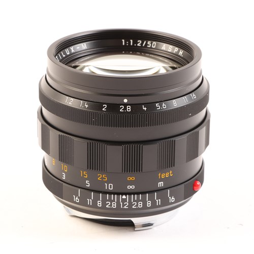 USED Leica 50mm f1.2 Noctilux-M ASPH Lens - Black | Wex Photo Video